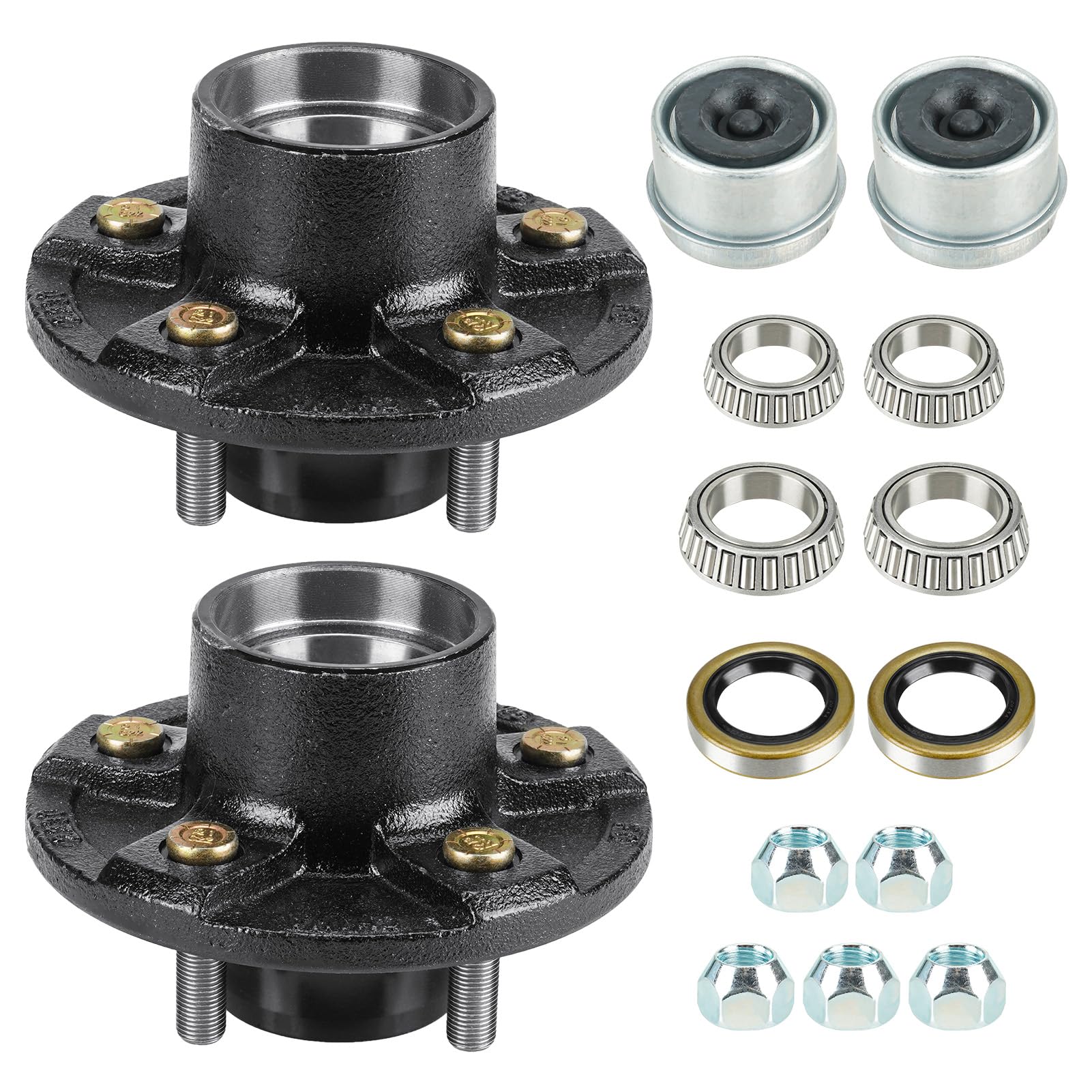 Mua Youxmoto Trailer Idler Hub kit, 5 on 4.5 for 3500 lbs Trailer Axle ...