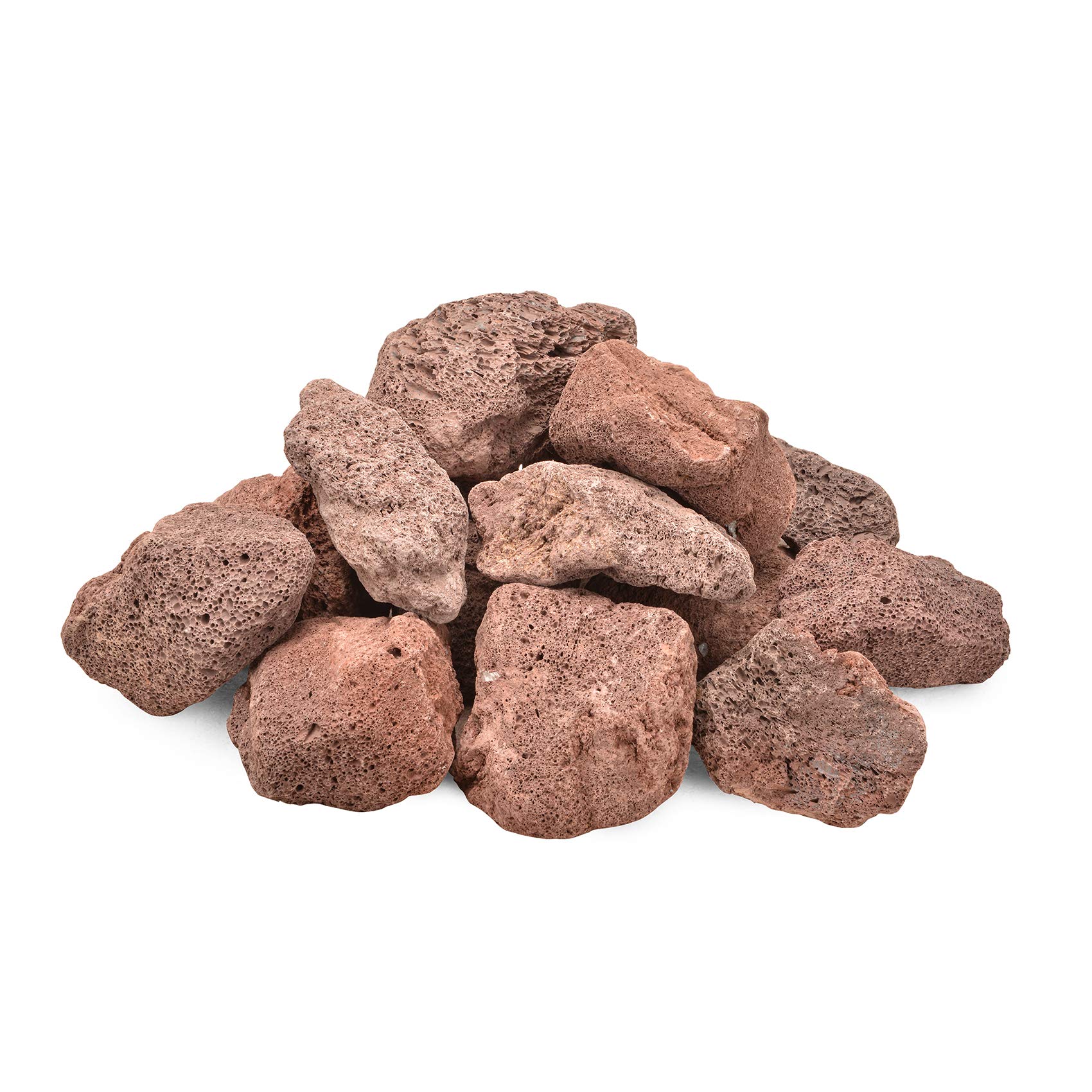 Skyflame 10LB Natural Lava Rocks for Fire Pits, Fire Tables, Fireplaces ...
