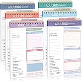 Amazon.com : Glenmal 6 Pack Adulting Note Pad to Do List Notepad Daily ...