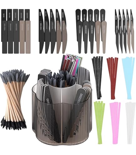 Sanding Sticks For Plastic Models XD2-40 Pcs Sanding Sticks Set Include ...