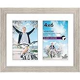 Amazon.com - Americanflat 4x6 Double Picture Frame with Shatter ...