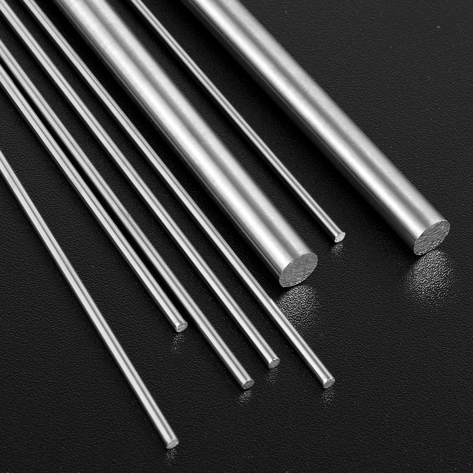 Mua 12 Pcs 304 Stainless Steel Round Rod,Phiowocx 1/8” x 12” Metal ...