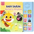 Amazon.com: Baby Shark Nursery Rhymes 10 Button Sound Book | Baby Shark ...