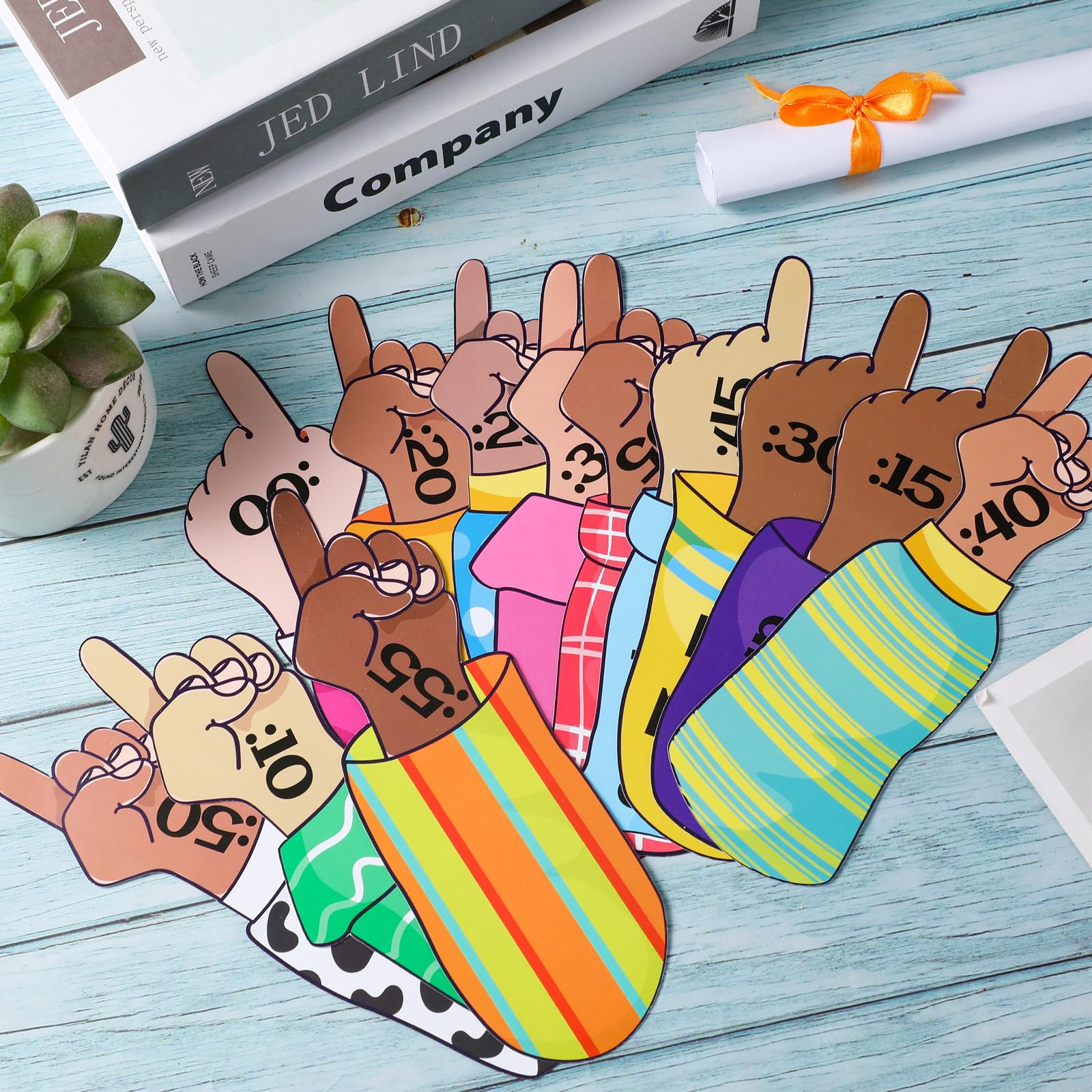 Mua 24 Pieces Bulletin Board Decorations for Classroom Clock Hands ...