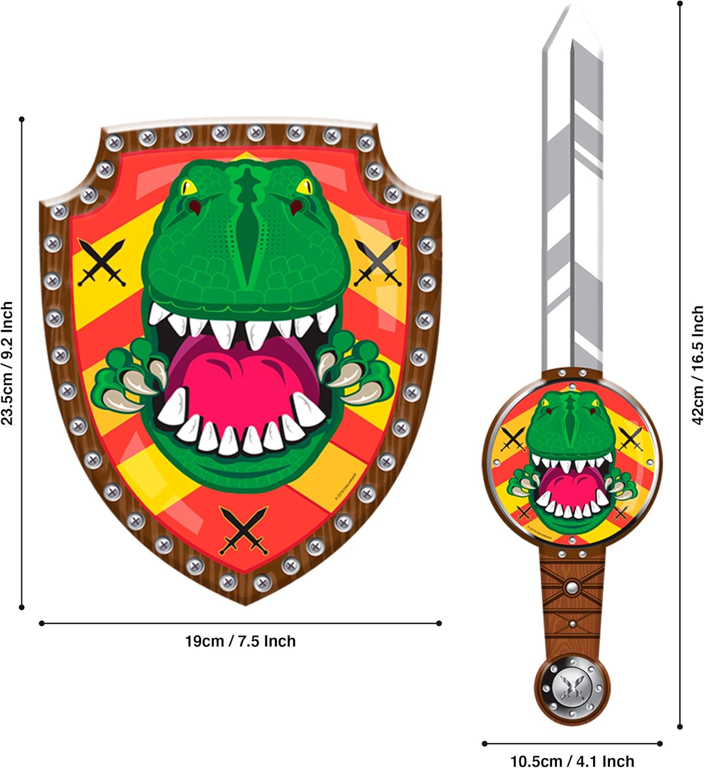 Animal Armouriez – T-Rex from Deluxebase. Kids Foam Dinosaur Sword and ...