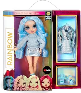RAINBOW HIGH Gabriella Icely – Ice (Light Blue) Fashion Doll with 2 ...