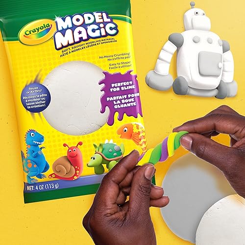 White Model Magic Clay