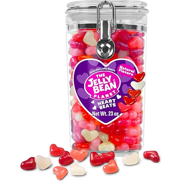 Jelly Belly Conversation Hearts Heart Shaped Jelly Beans