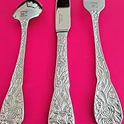 Amazon.com | Cuisinart 20-Piece Flatware Set, Floria: Cuisinart ...