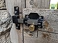 Gatemate 1490196 70mm Long Throw Gate Lock Double Locking 5 Keys ...