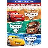 Amazon.com: Disney Pixar Cars Trilogy Cars 1 One 2 Two 3 Three 3 DVD ...