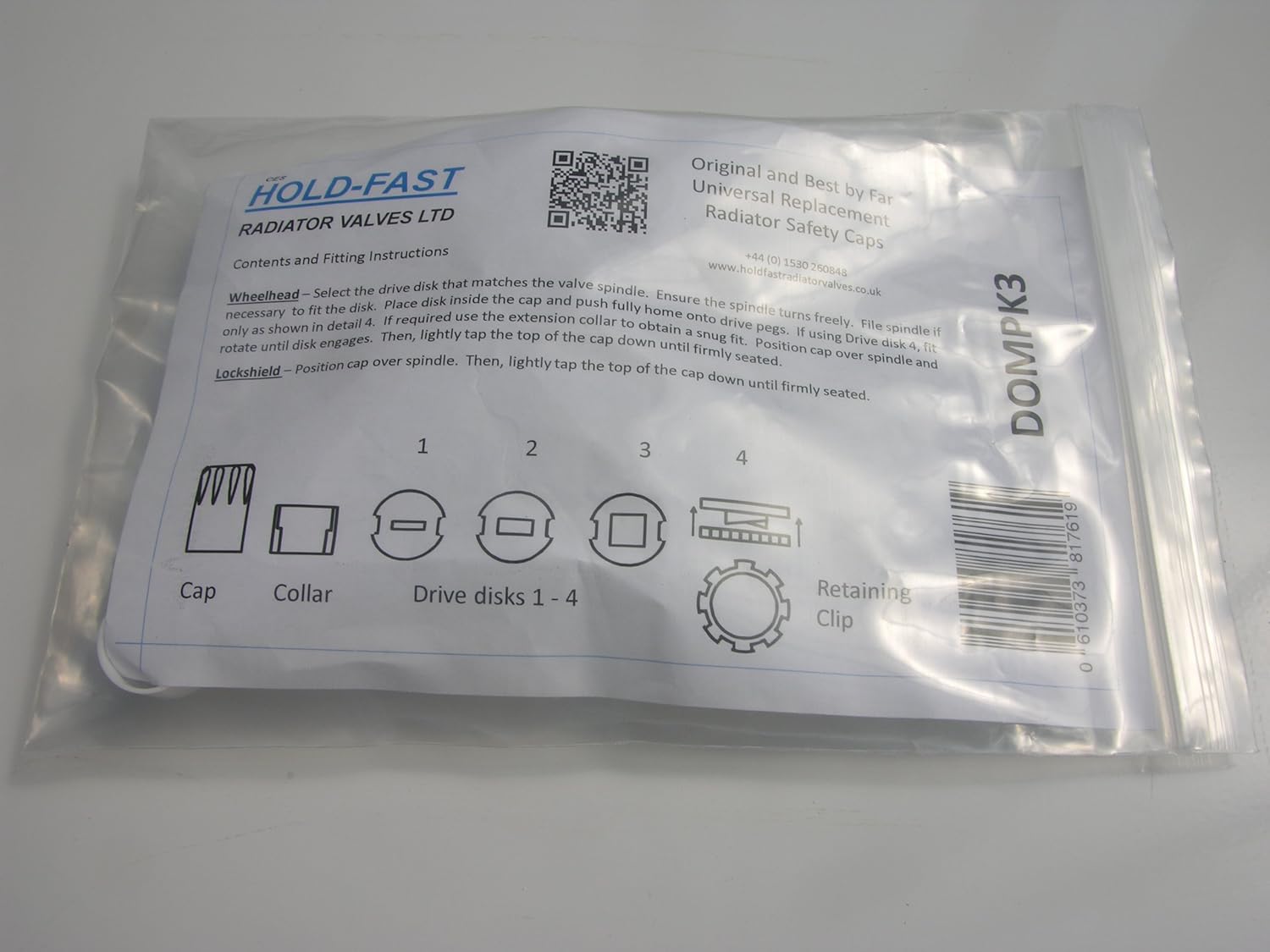 Universal Fitting Replacement Safety Radiator Valve Caps/Tops (6 Pack ...