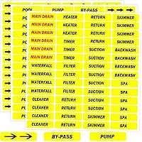 Amazon.com: Pool Equipment Identification Labels Swimming Pool Labels 1 ...