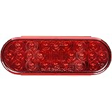 Truck-Lite 60250R 60 Series Red 26 Diode Rear LED Stop/Turn Lamp, Tail ...