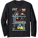Amazon.com: Disney Pixar Toy Story 8-Bit Video Game Scene T-Shirt ...