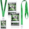 Amazon.com: 16 Pieces Video Game Party Favors Video Game VIP Pass ...