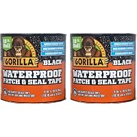 Amazon.com: Gorilla Waterproof Patch & Seal Tape 4" x 10' White, (Pack ...