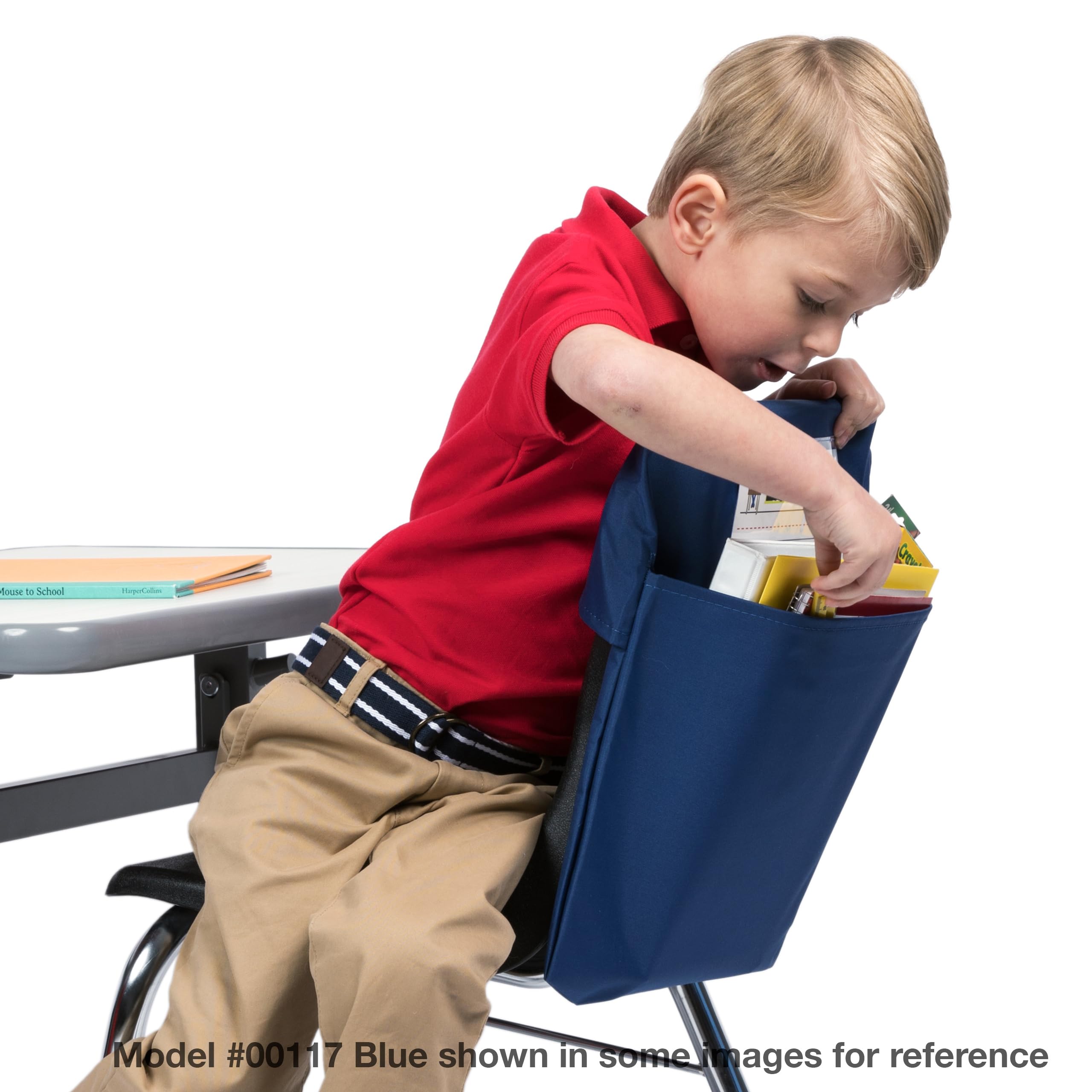 Mua Seat Sack 14" Student Chair Storage Pocket for Classrooms, Black ...