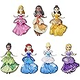 Amazon.com: Disney Princess -- Royal Clips-Multipack with 7 Small Dolls ...