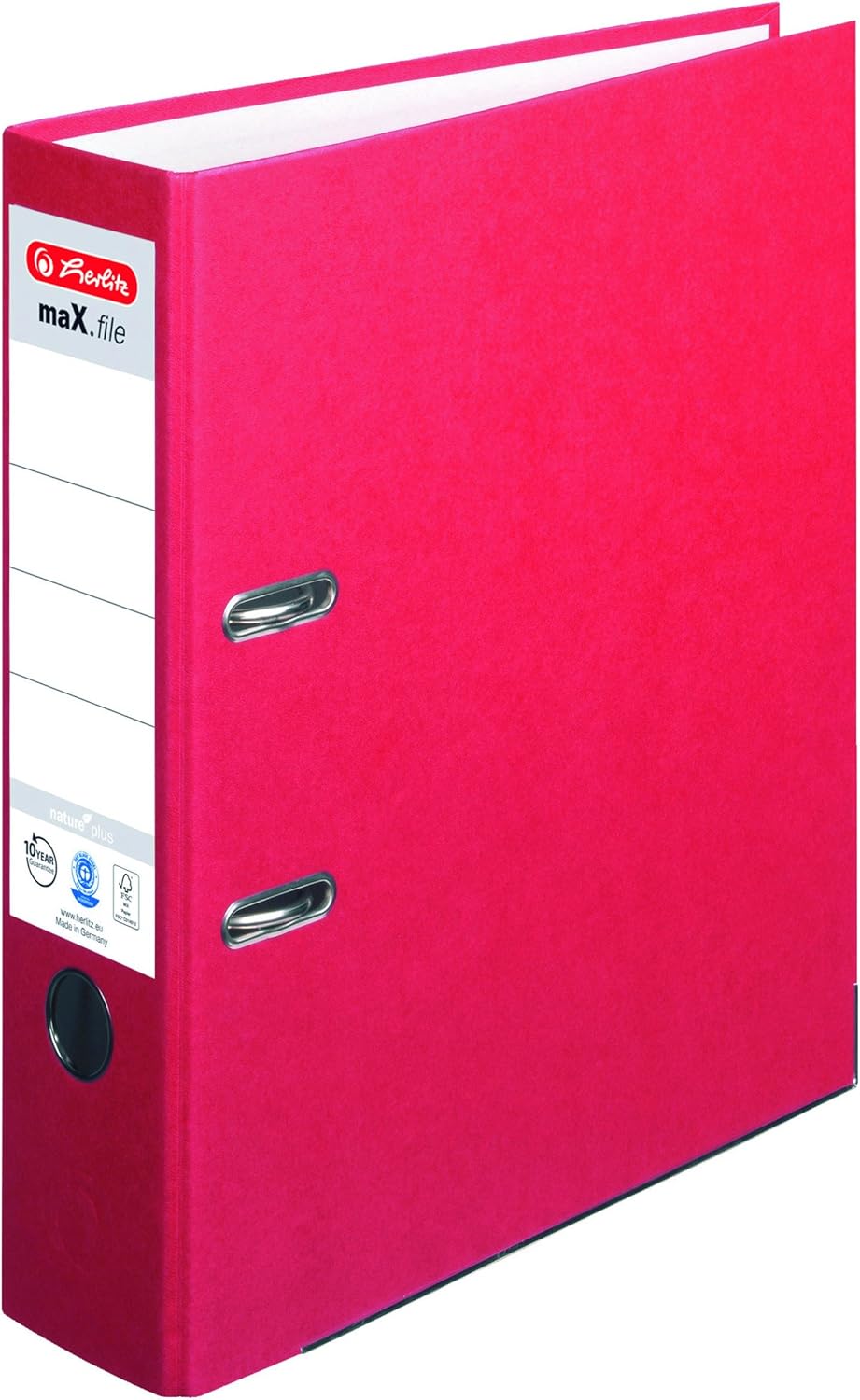 Ordner A4 maX. File Nature Plus 8 cm red: Amazon.co.uk: Office Products