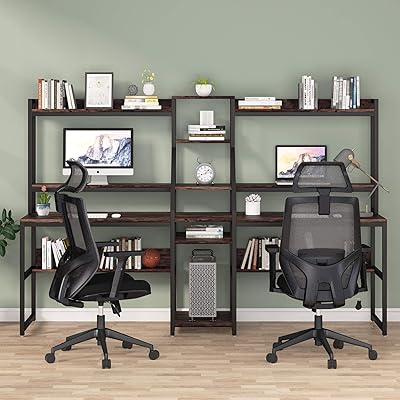 Tribesigns Double Workstation Computer Desk with Philippines | Ubuy