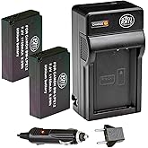 Amazon.com : BM Premium 2-Pack of LP-E12 Batteries and USB Dual Battery Charger for Canon EOS-M ...