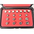 Amazon.com: Rivet Squeezer Set Kit 20 pcs Dimple Dies AN426, Squeezer ...