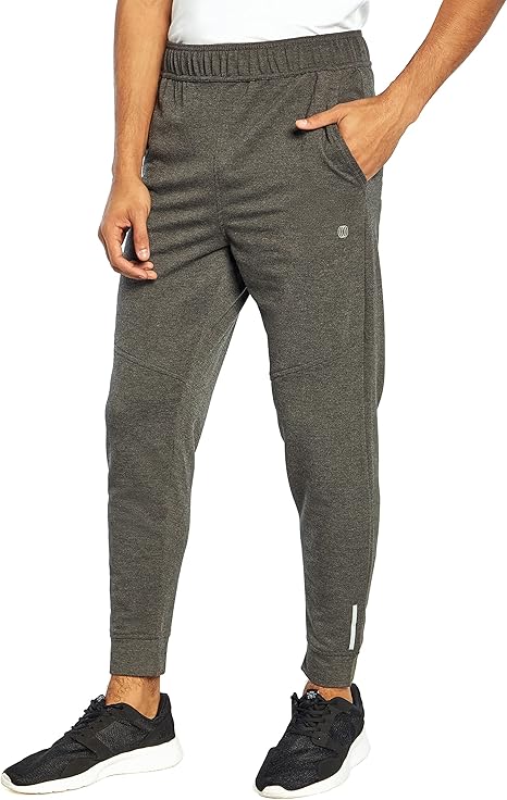 Balance Collection Men's Grayson Pocket Jogger, Heather Charcoal, Small ...