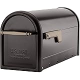 Architectural Mailboxes 7900-2RZ-CG-10 Mapleton Postmount Mailbox ...
