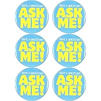 Amazon.com: Buttons for Volunteers, Teachers, and Customer Service ...