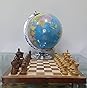 Amazon.com: StonKraft Wooden Chess Board Without Pieces for ...