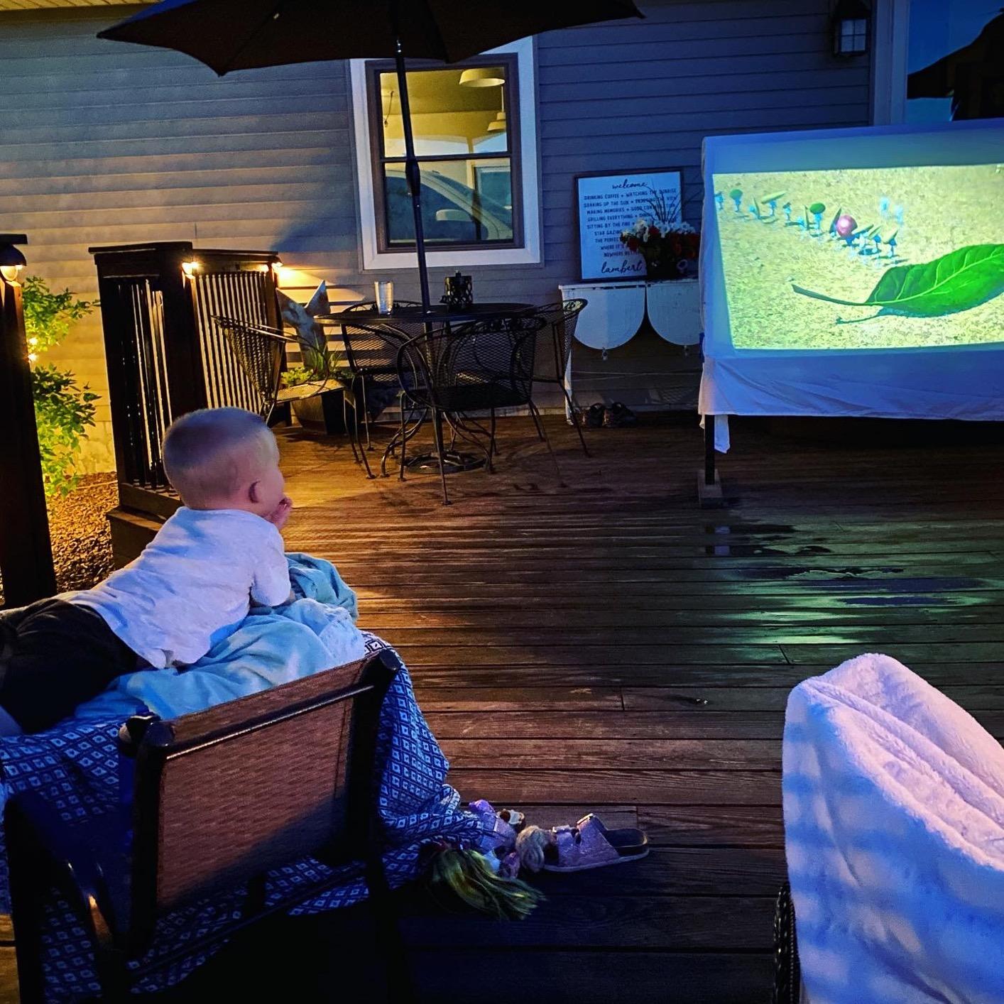 $30/mo - Finance BIGASUO Upgrade HD Bluetooth Projector Built in DVD ...