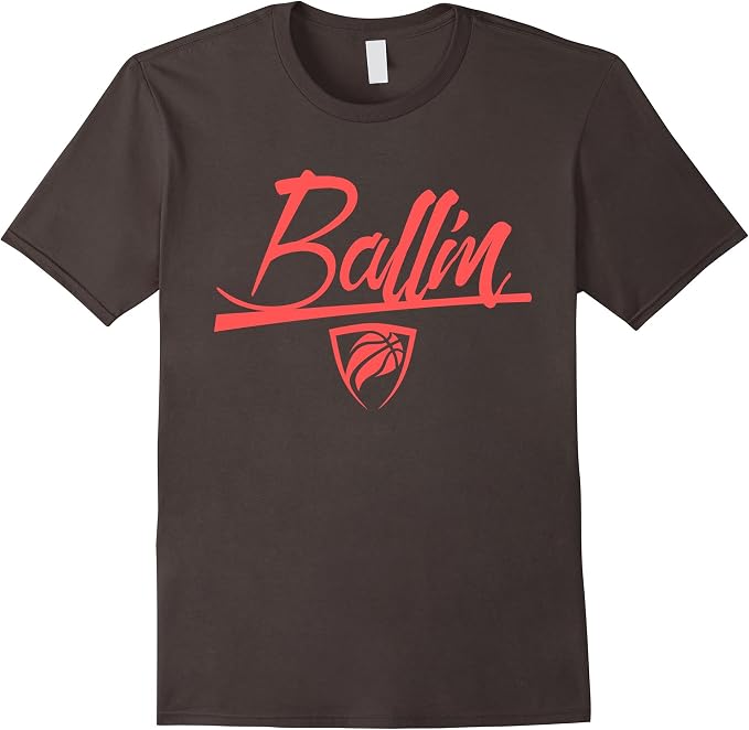 Amazon.com: Ballin Basketball T Shirt: Clothing
