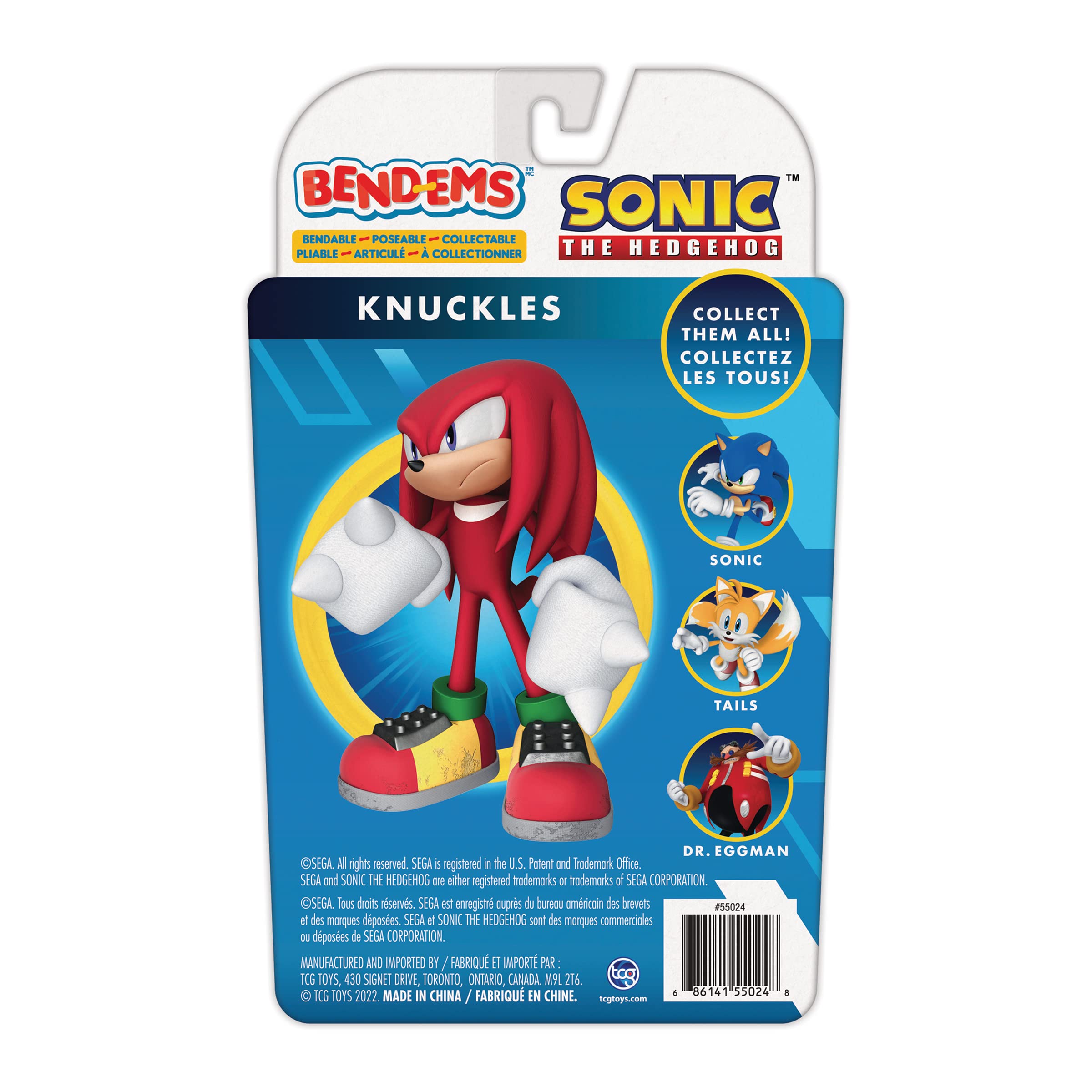 Mua Sonic The Hedgehog Knuckles Figure Knuckles Flexible Poseable Sonic ...