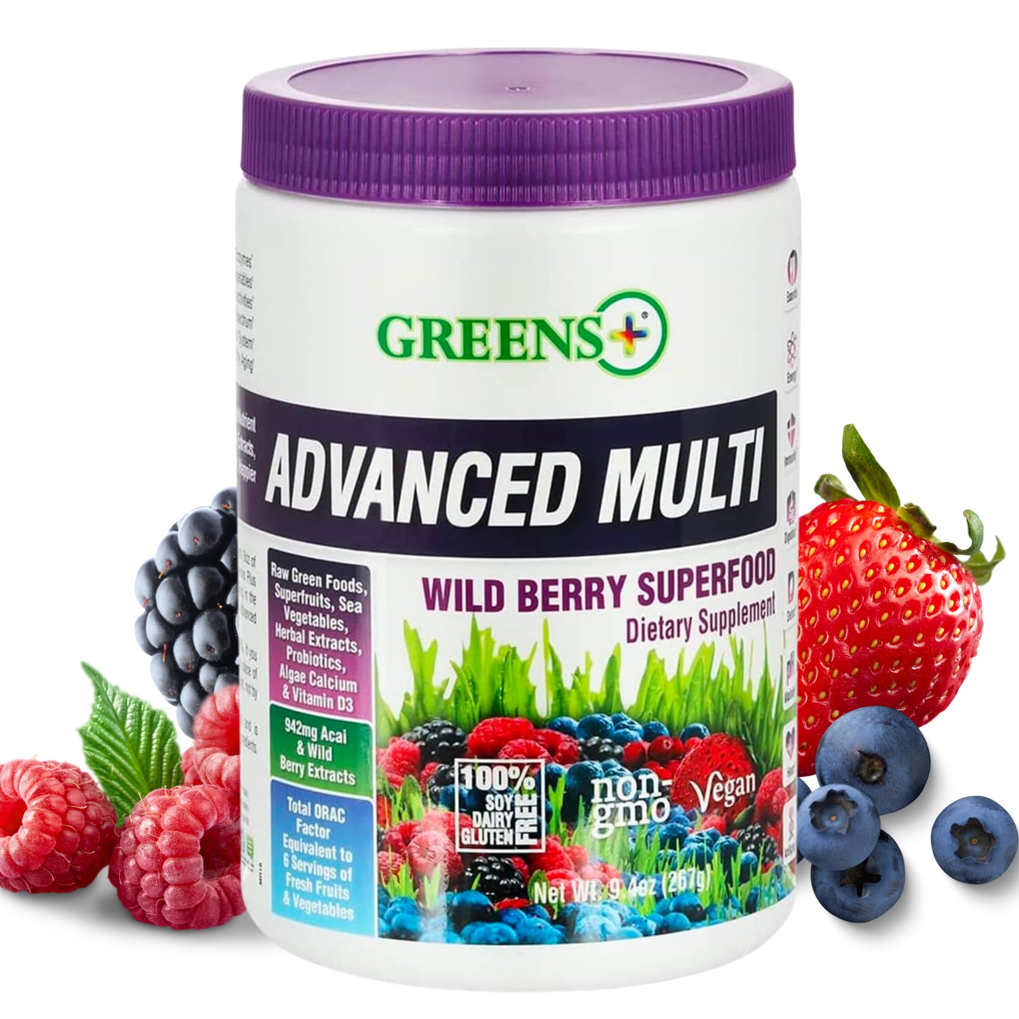 Mua Advanced Multi Wild Berry Superfood Powder, Organic Healthy Blend ...