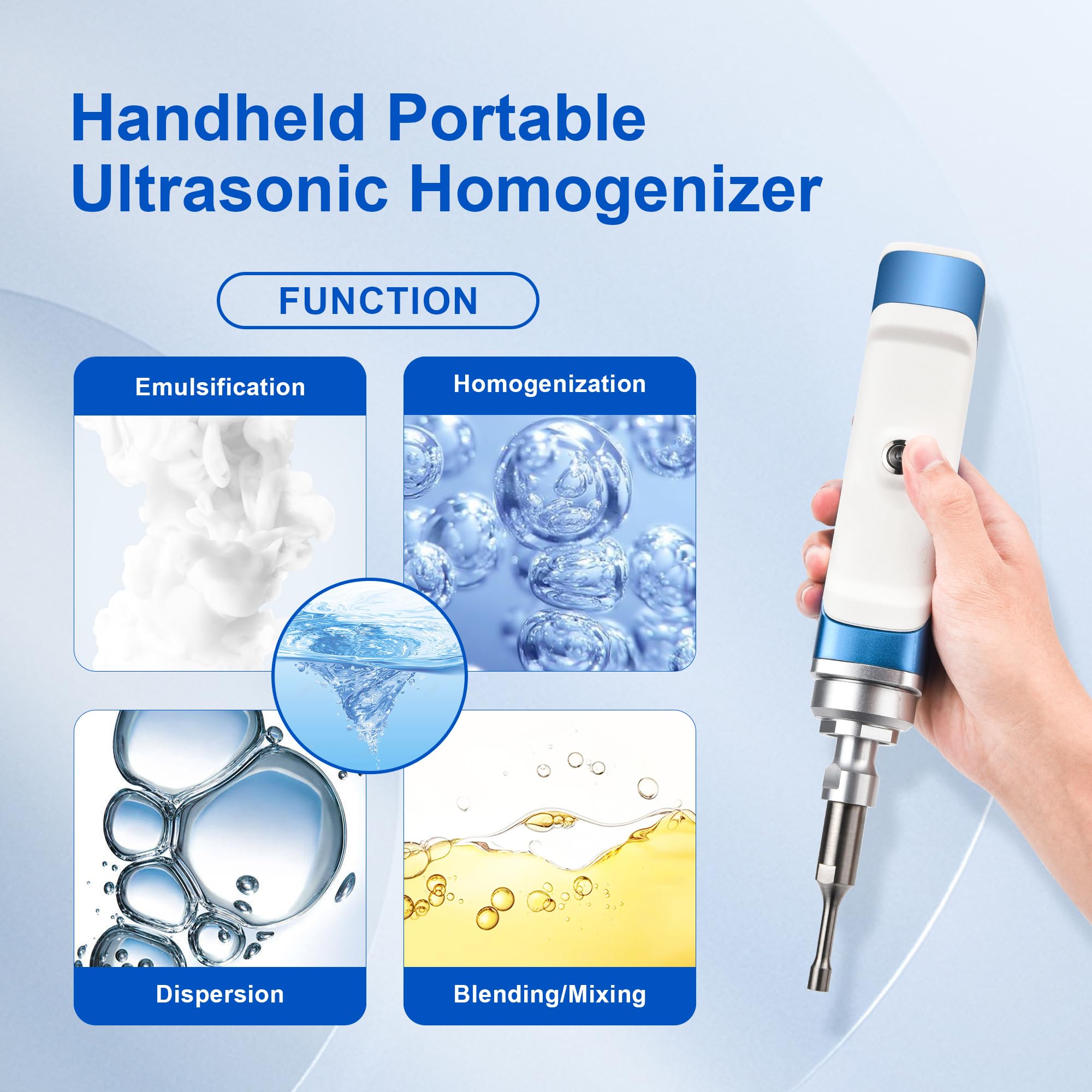 Mua +UXI Handheld Ultrasonic Homogenizer Lab Mini Cell Disruptor ...