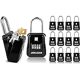 Amazon.com: Lion Locks 1500 Key Lock Box with Code, Lockbox for Keys ...