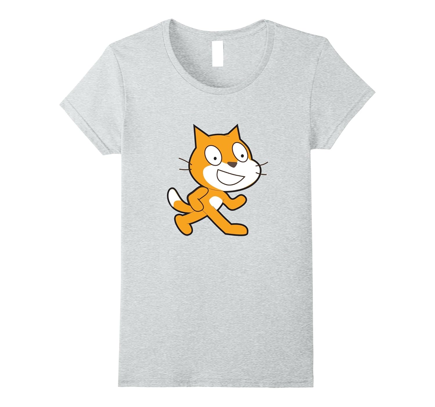 Scratch Programming Language Official Mascot Cat T-Shirt-4LVS – 4loveshirt