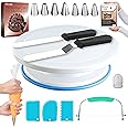Amazon.com: RFAQK 35PCs Cake Turntable and Leveler-Rotating Cake Stand ...