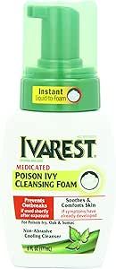 Amazon.com: Ivarest Medicated Poison Ivy Cleansing Foam, 6 Ounce ...