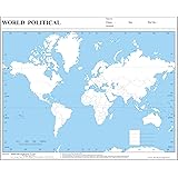 Amazon.in: Buy IMH INDIA Political Practice Map (A4 Size) - Set of 100 ...