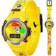 Amazon.com: Accutime Spongebob Squarepants Digital LCD Watch for Kids ...