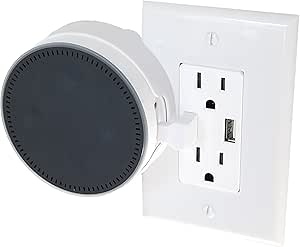 Amazon.com: The USB Outlet Cover Plate Mount for Amazon Echo Dot 2nd ...