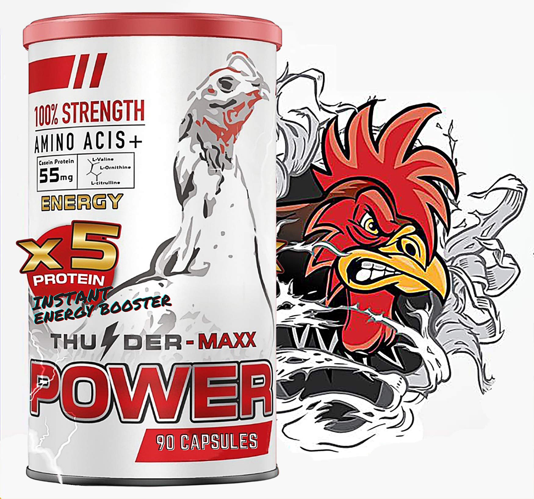 Mua Thunder New Max Vitamins Health Supplement Capsules Rooster Booster ...