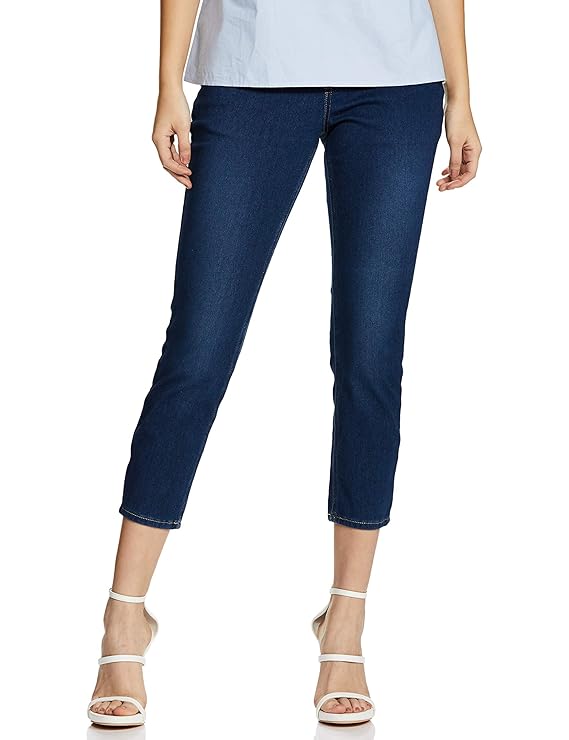 Buy GO COLORS Women's Jeggings Jeans (LJC3-BLUE DN89-XL_Blue Denim_X ...