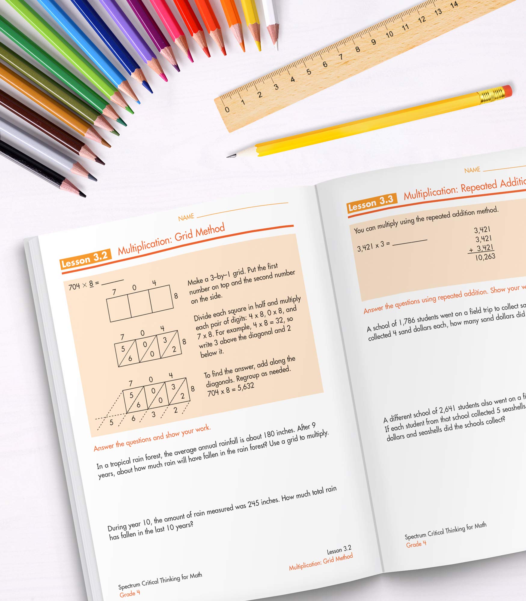 Mua Spectrum Grade 4 Critical Thinking for Math Workbook, Ages 9 to 10 ...