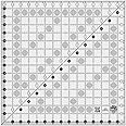 Amazon.com: Creative Grids Quilt Ruler 15-1/2in x 15-1/2in Square ...