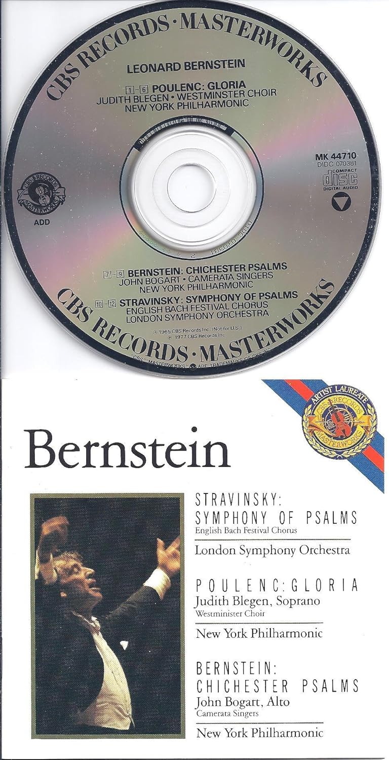 Leonard Bernstein, Francis Poulenc, Igor Stravinsky, Leonard Bernstein ...