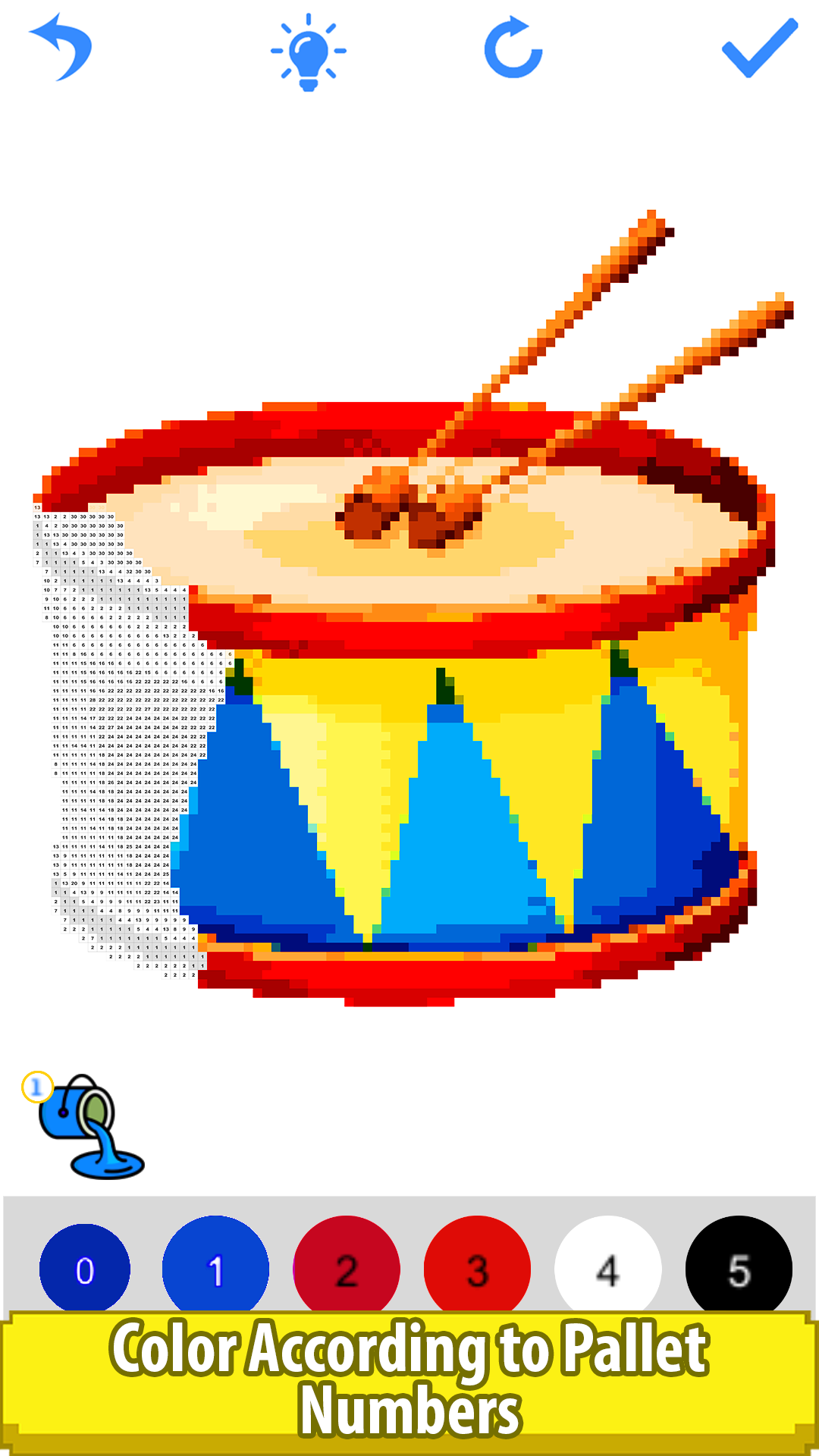 Toys Color By Number - Pixel Art, Sandbox Coloring Book:Amazon.in ...