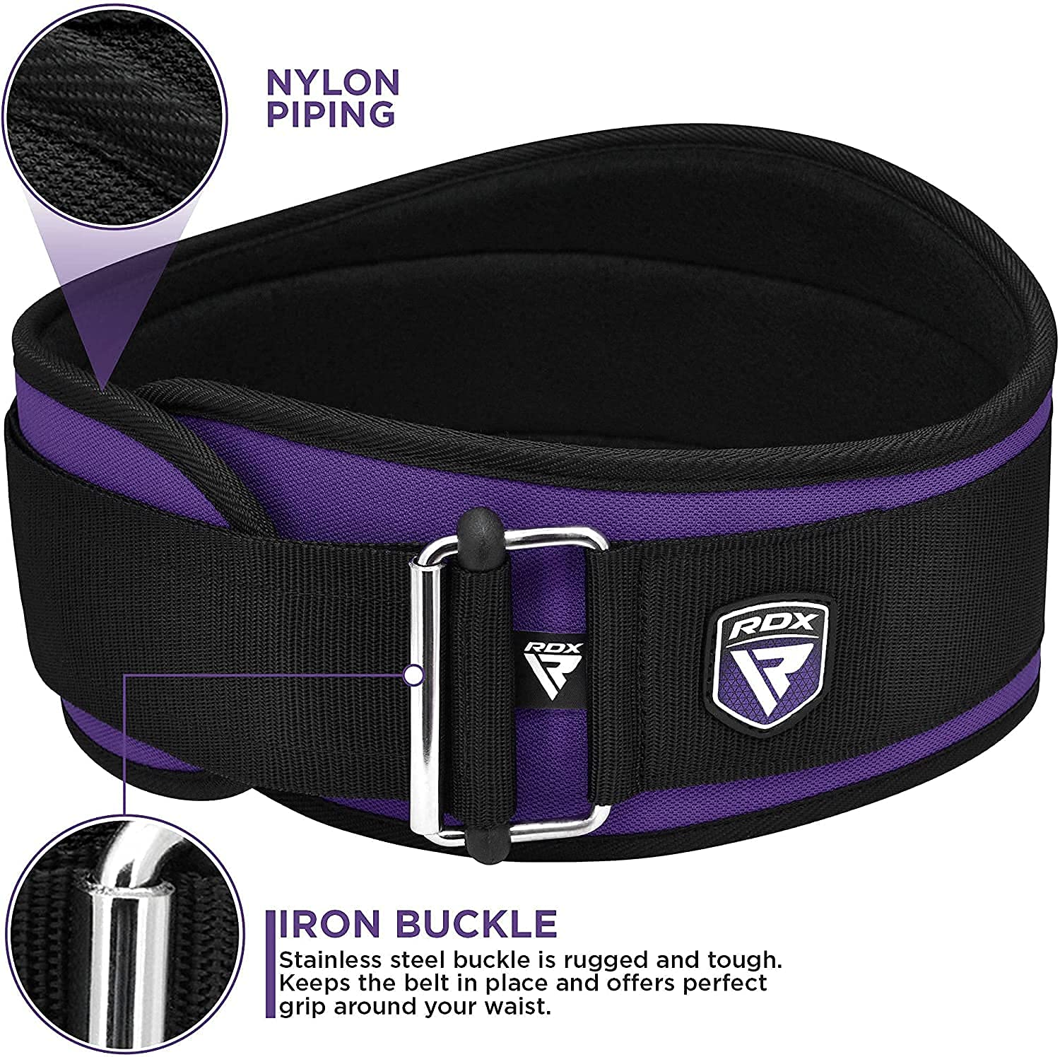 Mua RDX Women Weight Lifting Belt 6.5” Curved Padded Back Lumbar ...
